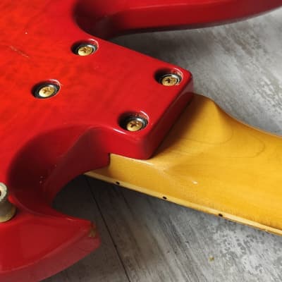 2000's Burny Hide (X Japan) MG-85X Mockingbird (Cherry | Reverb