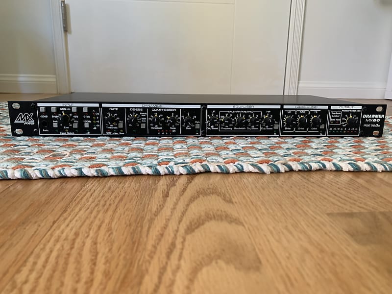 Drawmer MXPro-60 Front End One Channel Strip with Multi-band | Reverb