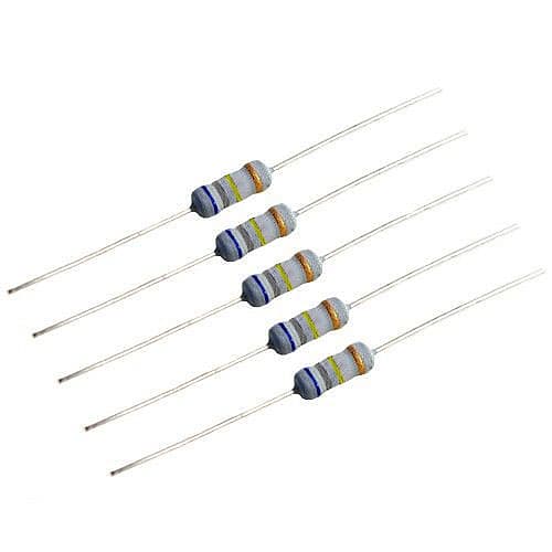 1 Watt Metal Oxide Power Resistor, 680K Ohm - Pkg. of 5 | Reverb