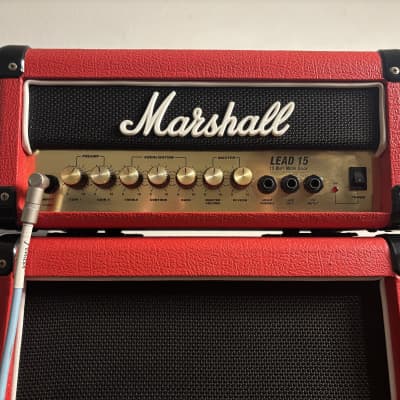 Marshall Lead 15 Micro Stack Limited Edition Red | Reverb