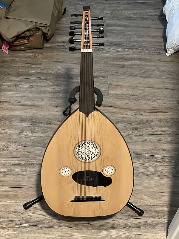 Turkish Oud Real Ivory Sound Hole Insert | Reverb