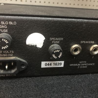 SWR Bass 350 Bass amplifier rack. Made in USA. Tested. Great | Reverb