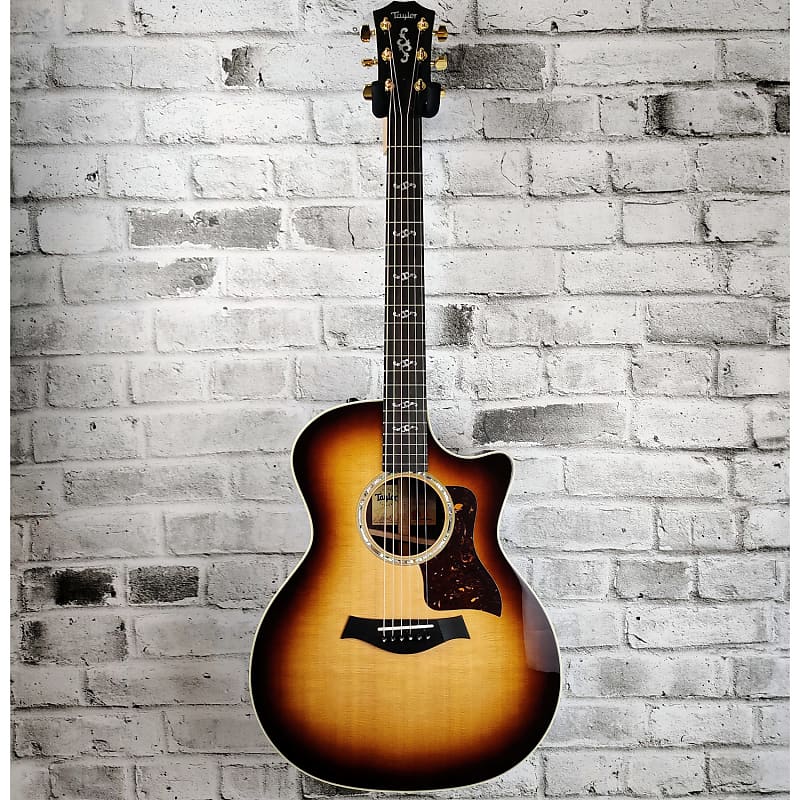 Taylor Custom 414ce, V-Class, Rosewood/Sitka, Shaded | Reverb Canada