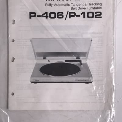 Luxman P-102 Turntable Fully Automatic Tangential Belt Drive | Reverb