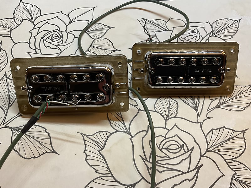 TV Jones Classic Filtertron Set - Chrome | Reverb