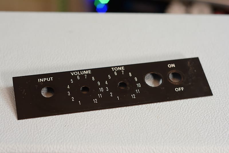 Fender Pro Jr Junior Face Plate III Black | Reverb UK