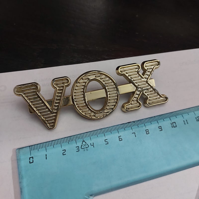 Original Vox amp logo (AC15 combo, AC30 combo, many Vox | Reverb UK