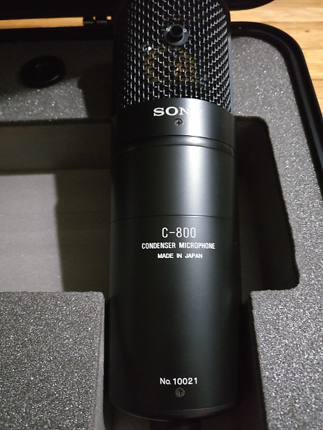Sony C800 Tube Condenser Microphone (no PSU). Like new, | Reverb