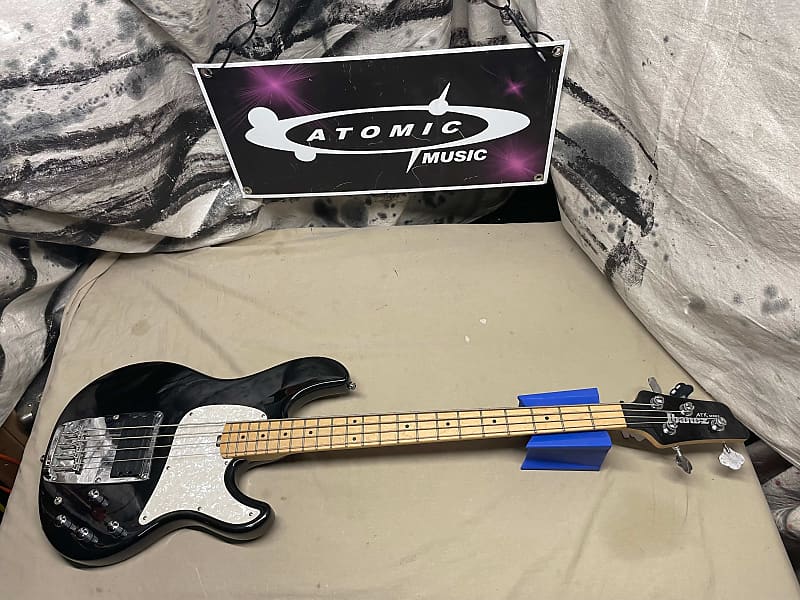 Ibanez ATK Series ATK300 4-string Bass 2006 - Black | Reverb
