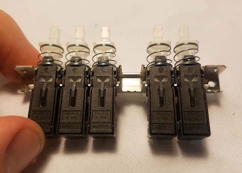 New Old Stock Schadow Push Button Switches for Studer Tape | Reverb