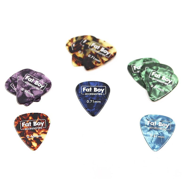 FBP12-TIN Fat Boy 12 Piece Pick Tin | Reverb