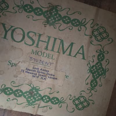 Yoshima Student Model Spanish Classical Guitar Made in | Reverb UK