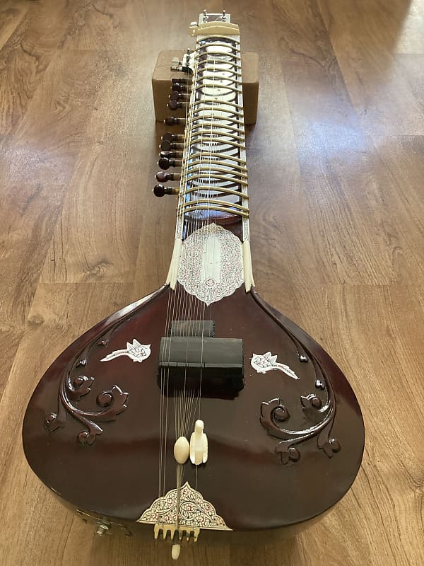 Travel Sitar with Pickup and hard case. Made in | Reverb Canada