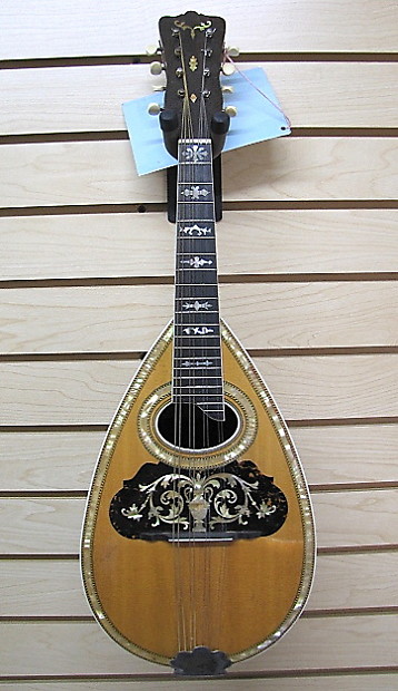 Supertone by Washburn Bowlback Mandolin, ca 1910, with | Reverb