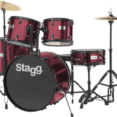 Rogue 5-Piece Complete Drum Set (Wine Red) | Reverb