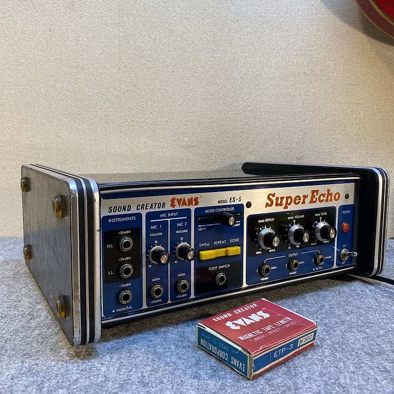 Evans Sound Creator ES-5, Super Echo with Space echo like | Reverb