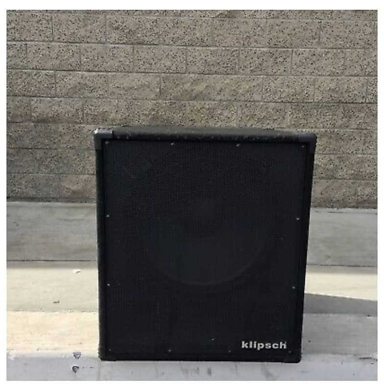 Klipsch Kp-480-sw passive subwoofer 2002 Black | Reverb
