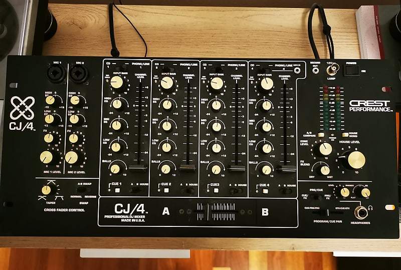 Crest CJ4 club DJ mixer | Reverb