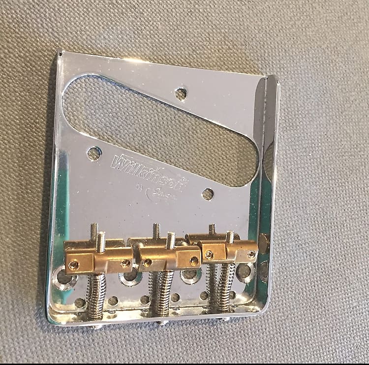 Wilkinson bridge with compensated brass saddles | Reverb