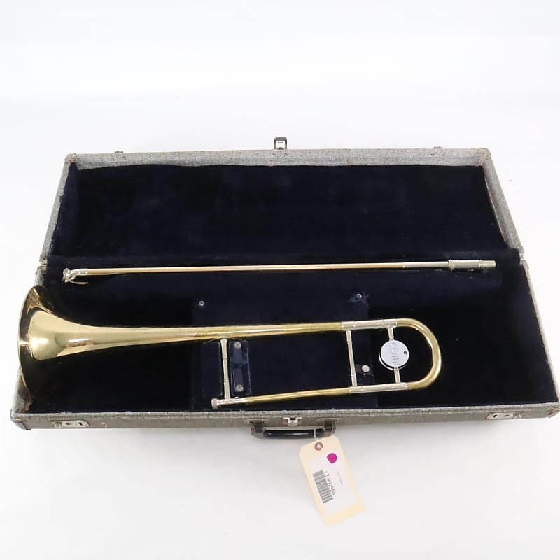 C.G. Conn Model 6H Professional .500 Bore Trombone in Lacquer | Reverb