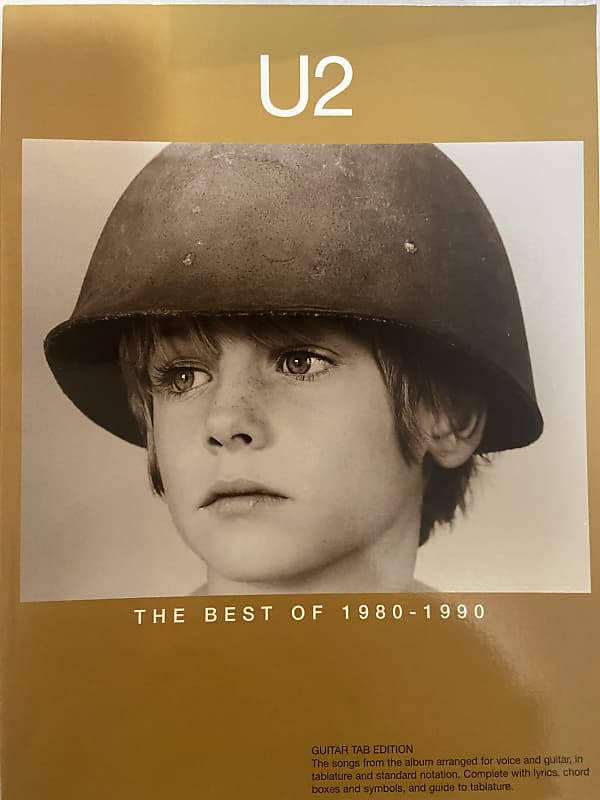 U2 - The Best of 1980-1990 - Guitar Tab / Tablature Book | Reverb