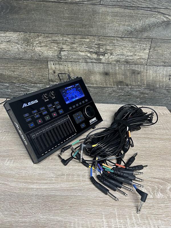 Alesis Strike Pro Drum Module w/ Wiring and Power Supply | Reverb