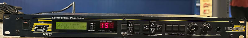 DigiTech GSP 21 Pro Guitar Rack Processor | Reverb
