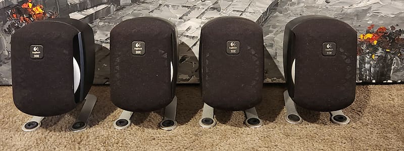 Logitech Logitech Z-680 THX Certified Speakers 4 speakers 90s | Reverb