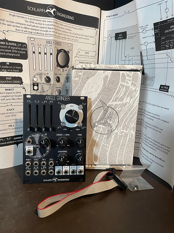 Schlappi Engineering Angle Grinder 2022 - Black | Reverb