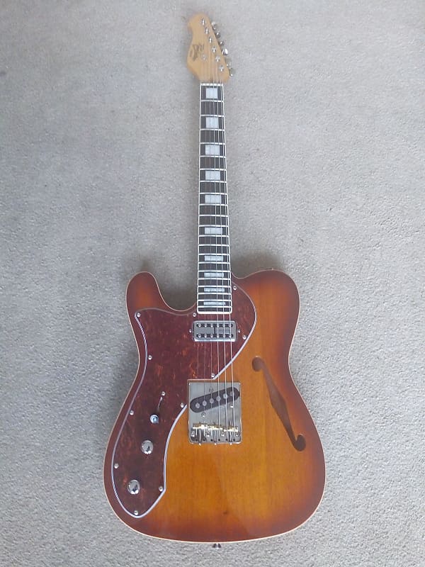Left handed Revelation Telecaster TSS Thinline guitar | Reverb UK