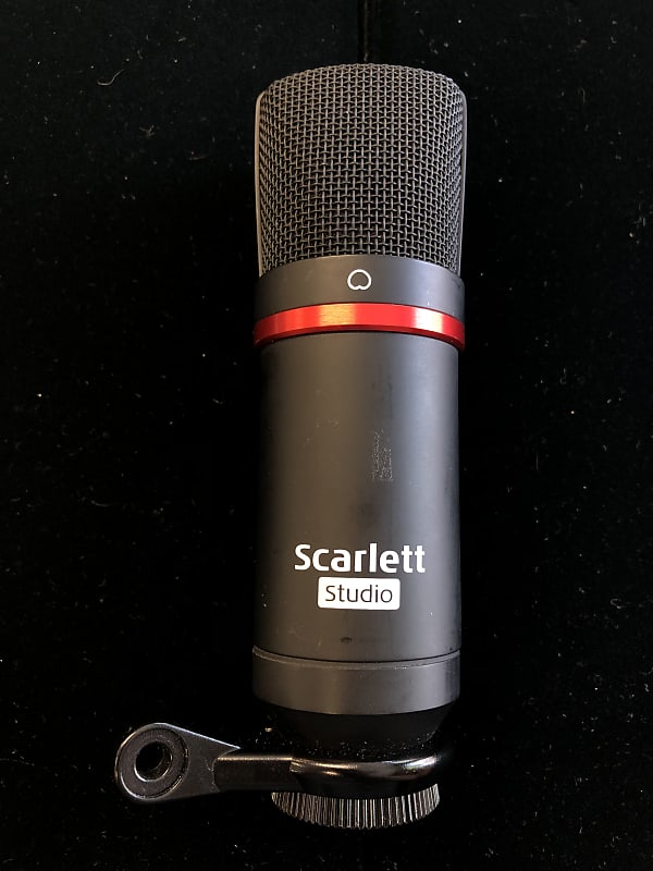 Focusrite Scarlett Studio CM25 Condenser Mic 2017 - Black & | Reverb