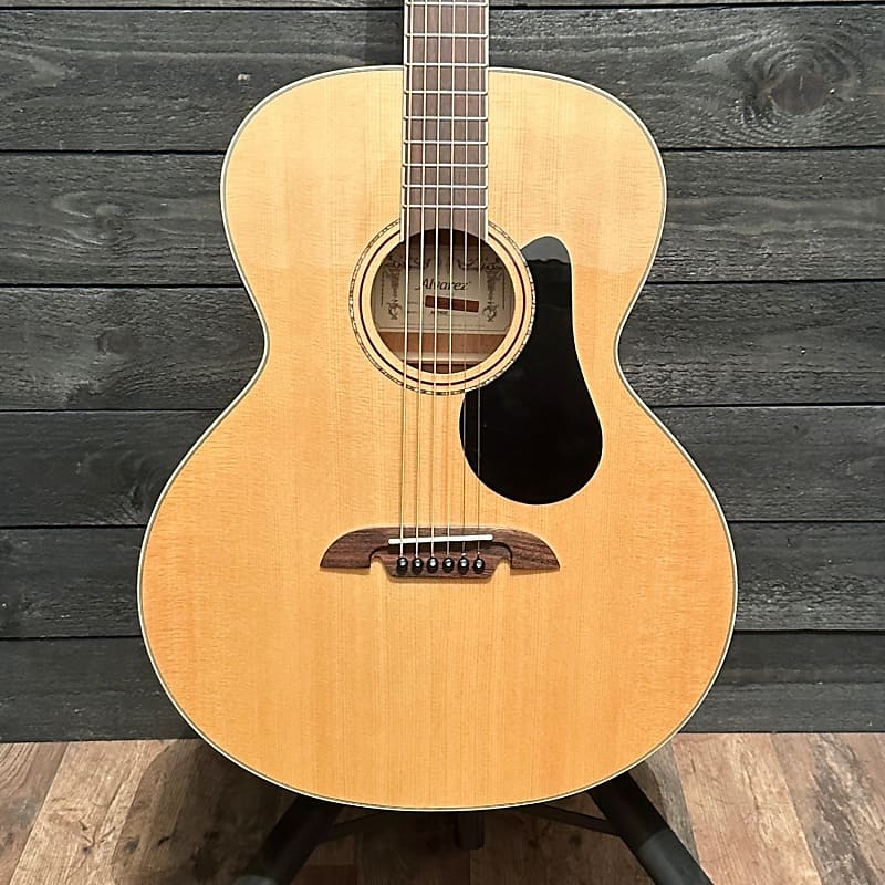 Alvarez ABT60E Baritone Jumbo Acoustic Electric Guitar - | Reverb UK