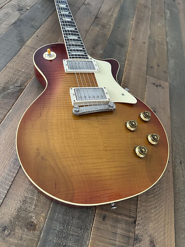 Ivison Guitars Hurricane '59 - Aged Cherry Burst | Reverb