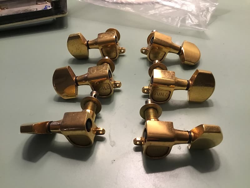 Guild Tuners 1970s Gold | Reverb