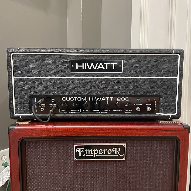 Hiwatt DR201 2-Channel 200-Watt Bass Amp Head (1968 - 1982) | Reverb