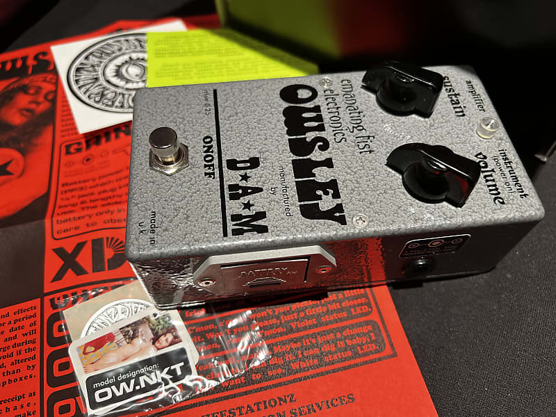 D*A*M OWSLEY DAM EFE Fuzz Face germanium NKT Arbiter Fuzz | Reverb