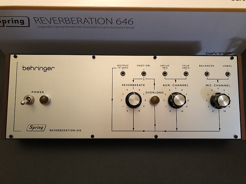 Behringer 646 Spring Reverberation Module | Reverb Canada