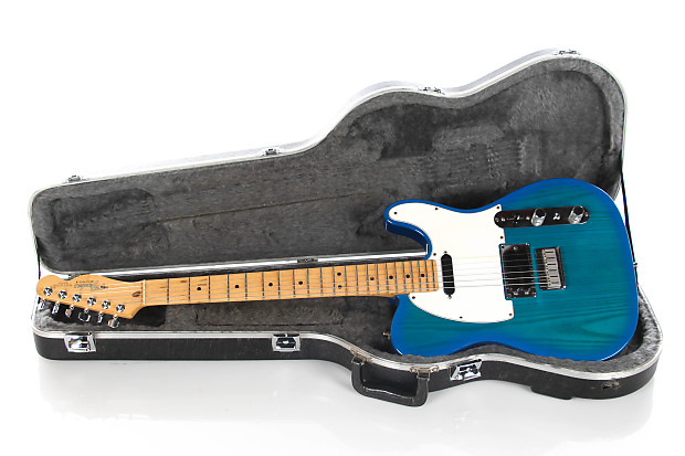 1993 Fender Telecaster Plus Blue Burst Version 1 | Reverb