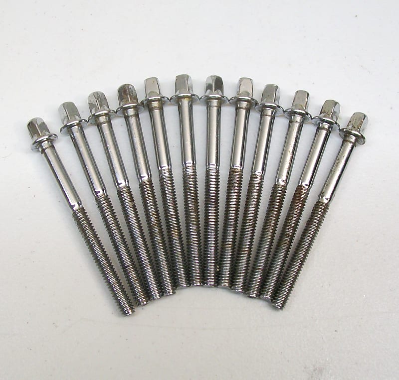 12 Tama 2 and 7/8th inch Tension Rods with 2 and 1/2 inch | Reverb