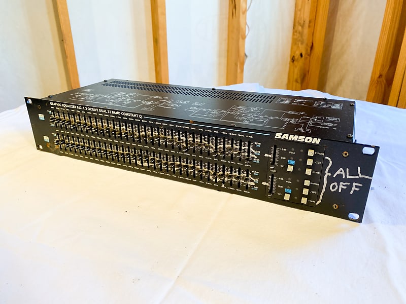 Samson E62i 2-Channel 31-band Graphic Equalizerd | Reverb