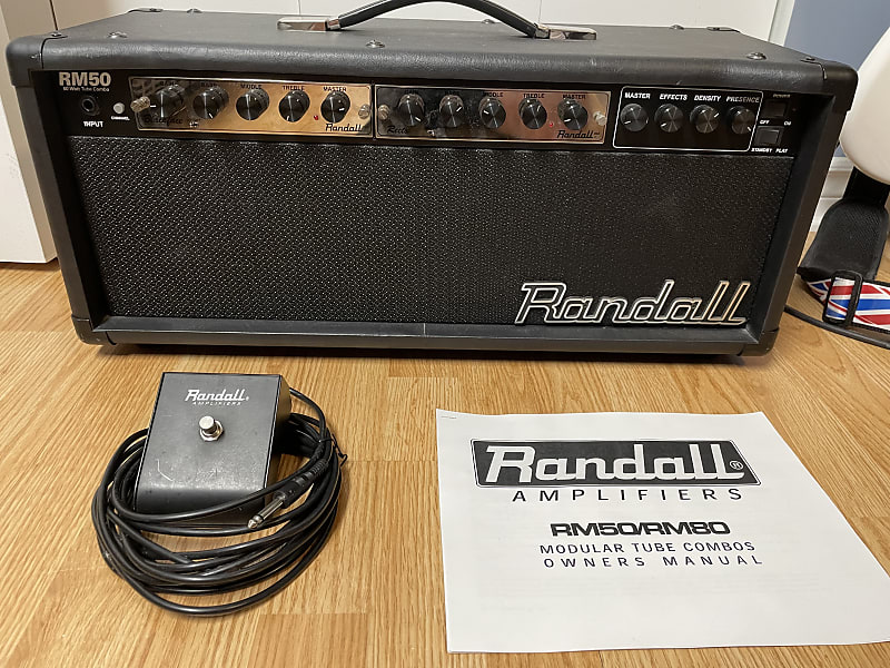 Randall RM50 MTS Electric guitar Head + Blackface & Recto | Reverb