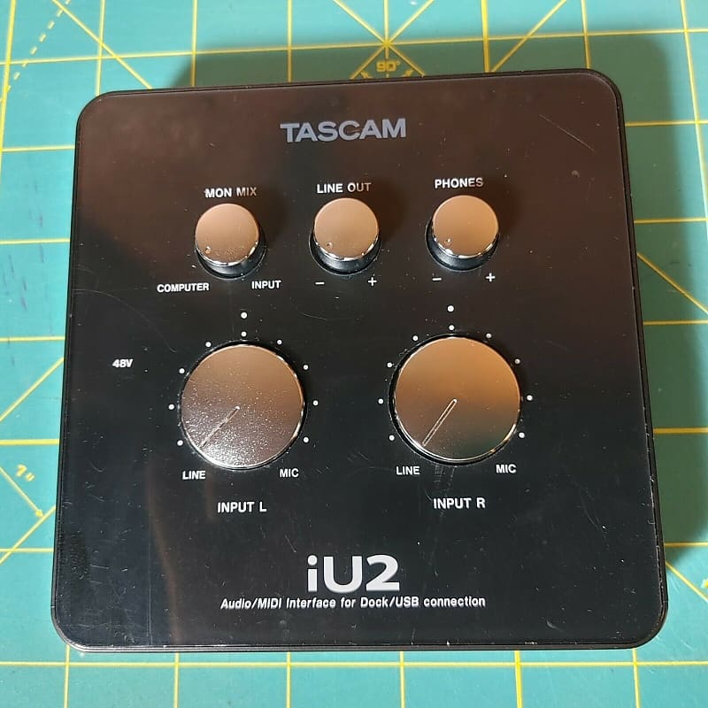 TASCAM iU2 Audio MIDI Recording Interface For iOS iPhone iPad | Reverb