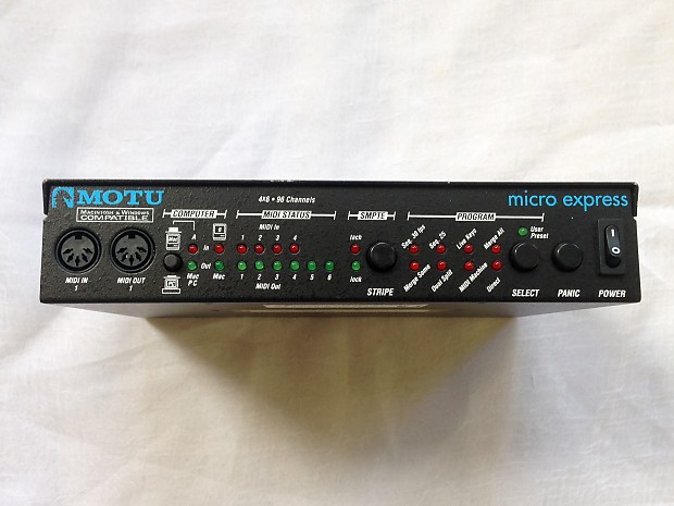 MOTU Micro Express 90's Era MIDI Interface (Parallel Port | Reverb