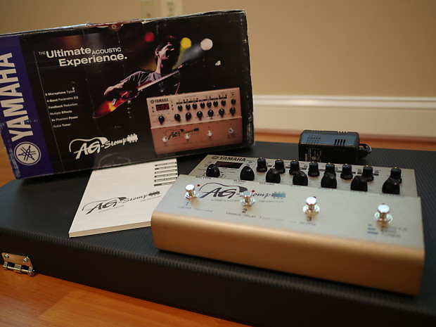 Yamaha AG Stomp 2000 Black/Gold | Reverb