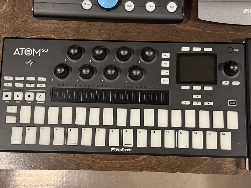 PreSonus ATOM SQ Keyboard/Pad Hybrid MIDI Keyboard/Pad | Reverb