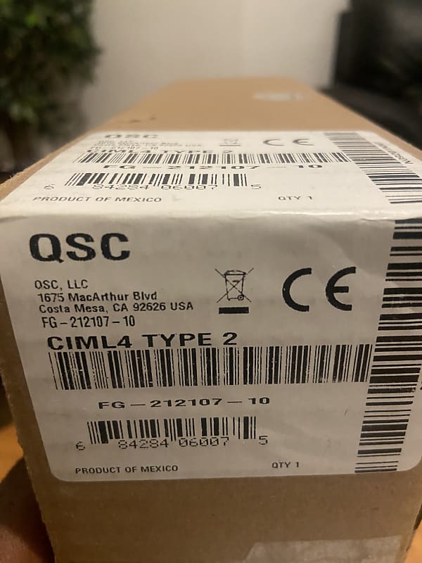 QSC CIML4 TYPE 2 EXPANSION BOARD 2022 | Reverb