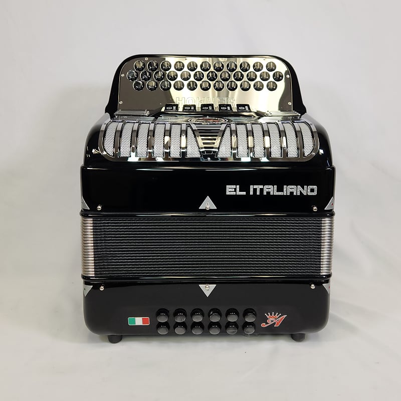 Hohner Anacleto El Italiano III 5 Switch Compact Black FBE | Reverb