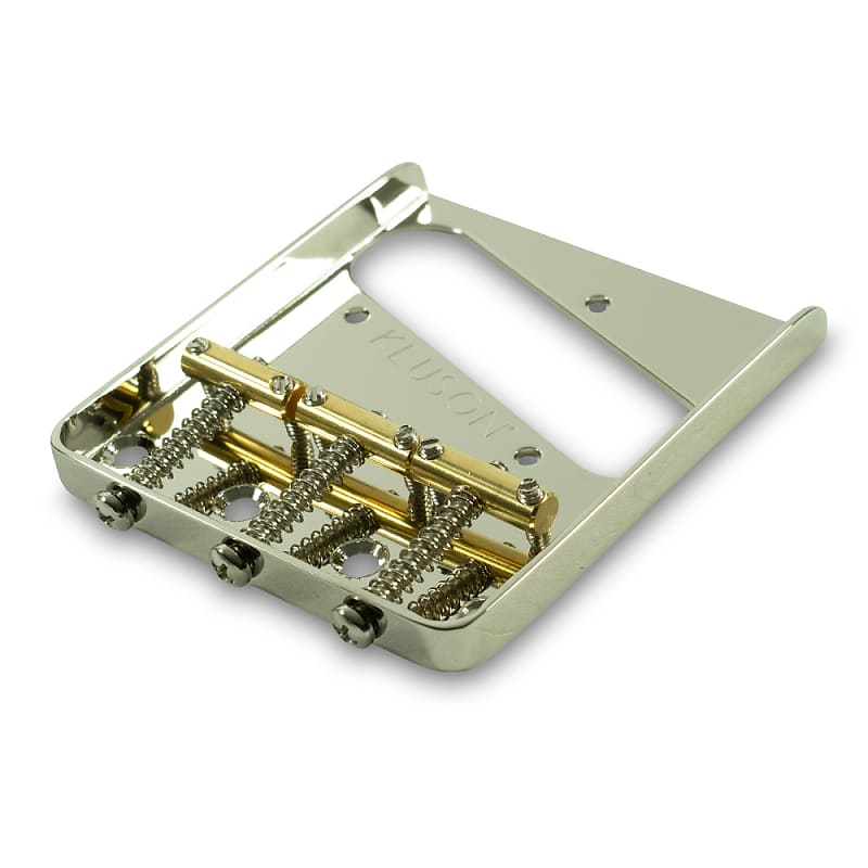 Kluson Nickel Vintage Replacement Bridge For Fender | Reverb