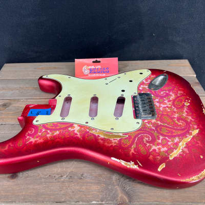 Real Life Relics Custom Class Strat® Stratocaster® Body Pink | Reverb