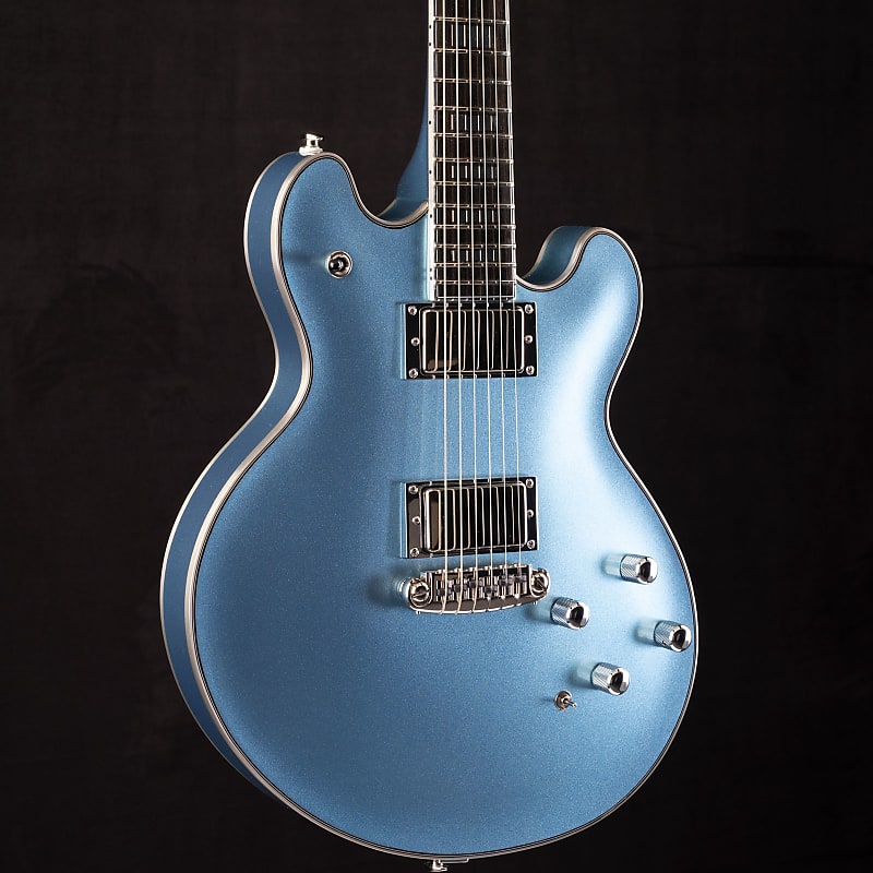 Harper Guitars Custom Custom Stella Semi-Hollow Ice Blue | Reverb